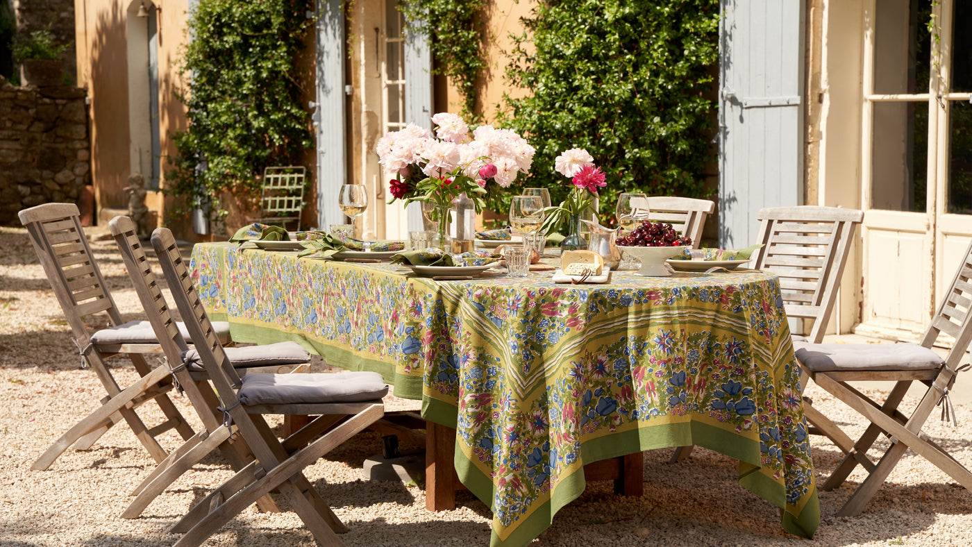 Handmade French Tablecloths, Dining & Tablecloths - Couleur Nature ...