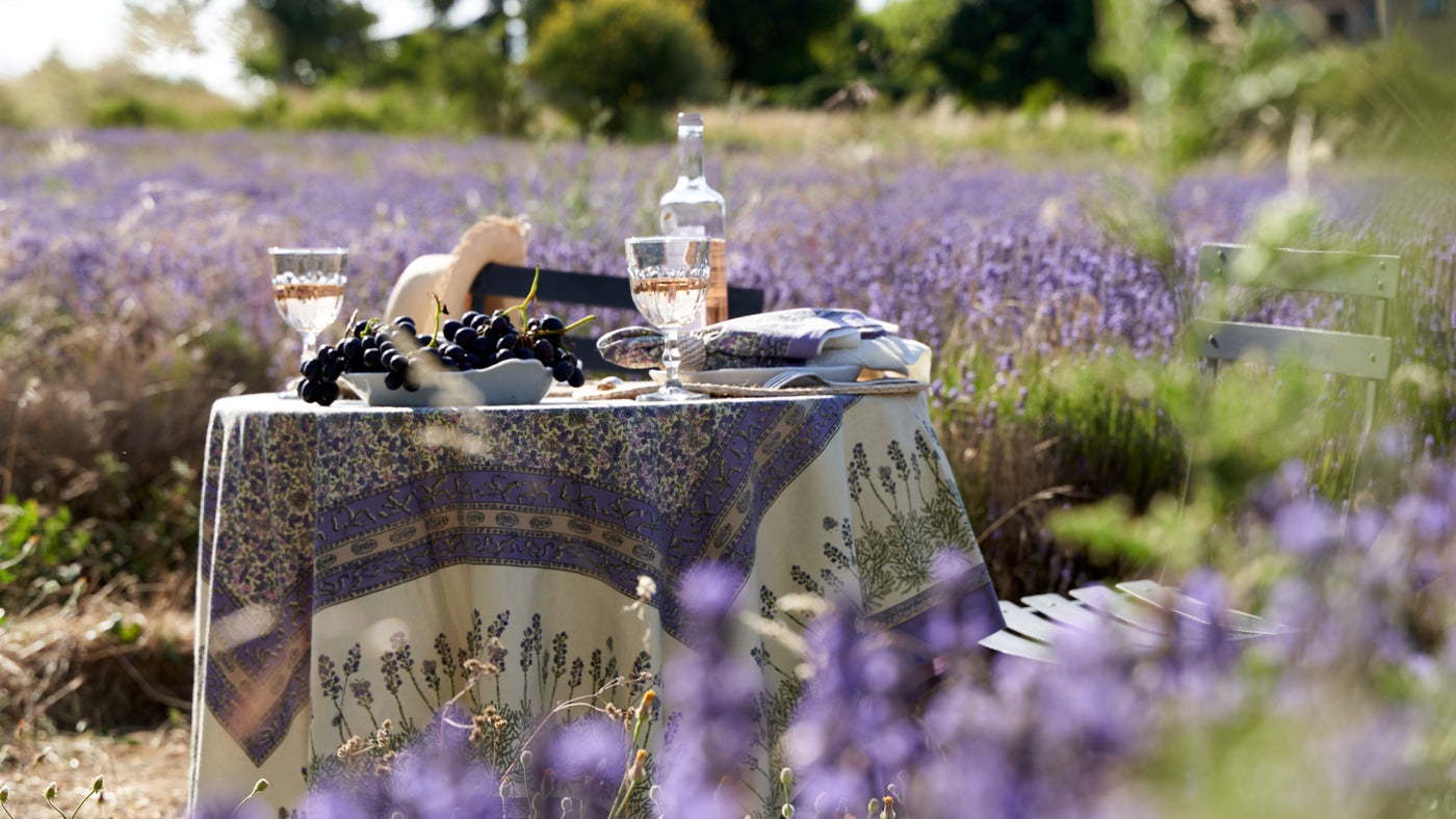 Handmade French Tablecloths, Dining & Tablecloths - Couleur Nature ...