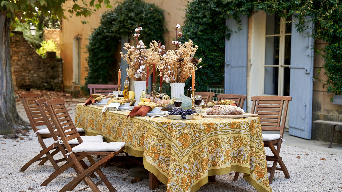Handmade French Tablecloths, Dining & Tablecloths - Couleur Nature ...